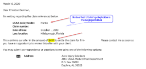 USAA Insurance Claim Payout, Settlement & Time Limit